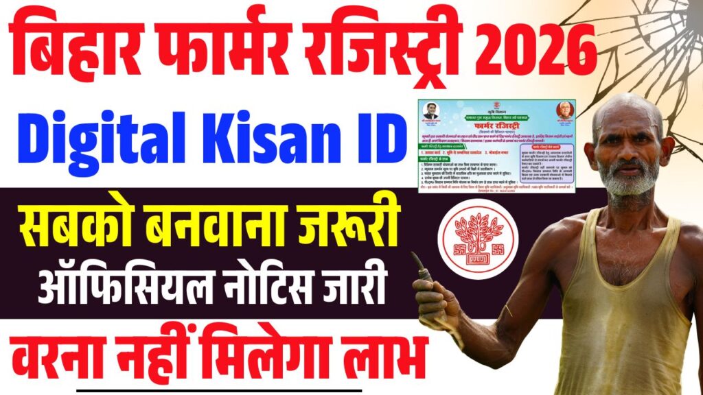 Bihar Farmer Registry 2026: बिहार फॉर्मर रजिस्ट्री 2026 के लिए आवेदन ...