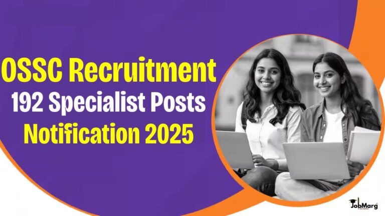 OSSC Recruitment 2025 – 192 Specialist Posts Notification | Apply ...
